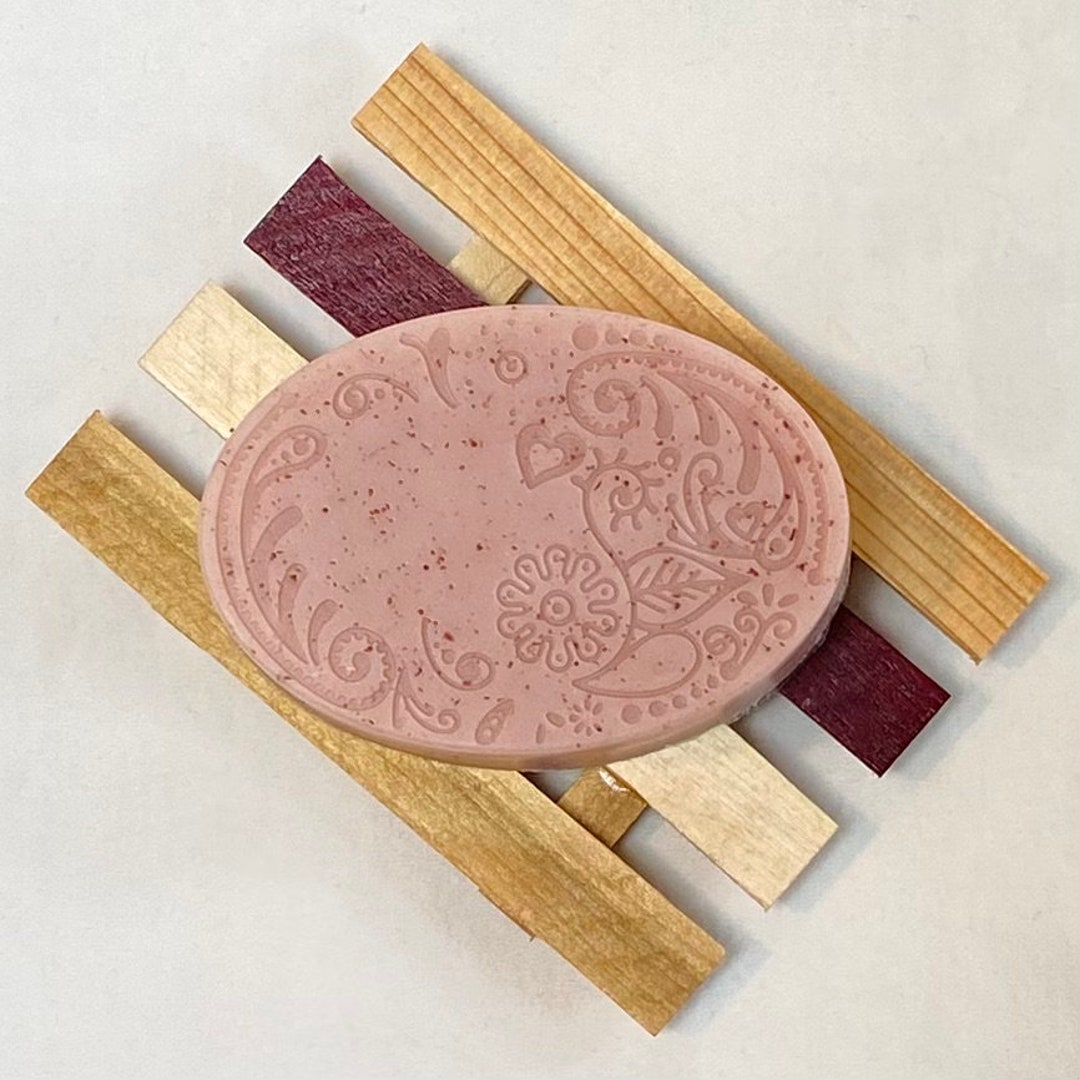Vanilla Strawberry Hand Soap With Rose Clay - Extremely Gentle Handmade ...