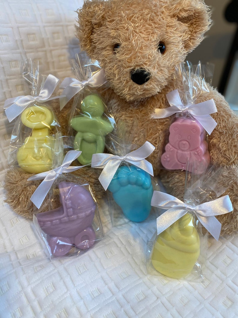 6 hello Baby Soap Favors SET OF 6 Multiple Designs All - Etsy