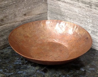 Hammered copper bowl | Etsy