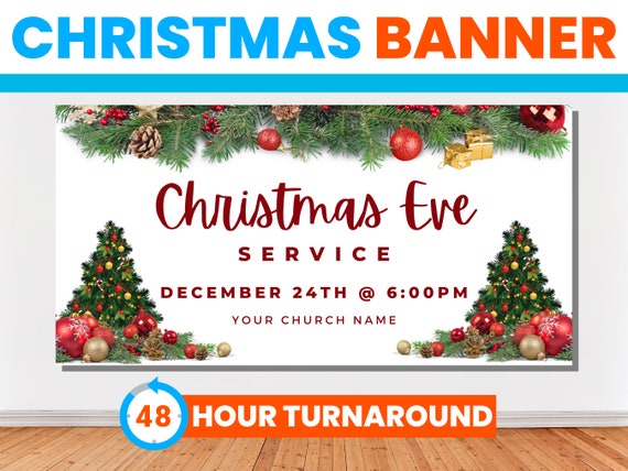 Christmas Eve Service Banner