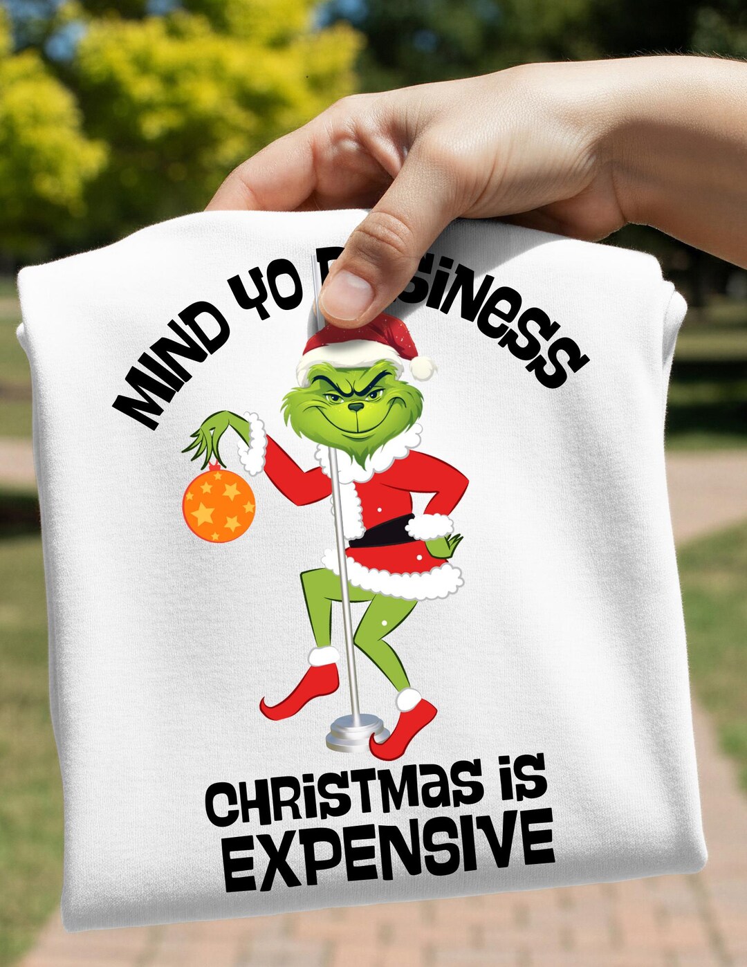 Mind Yo Business Grinch - Etsy