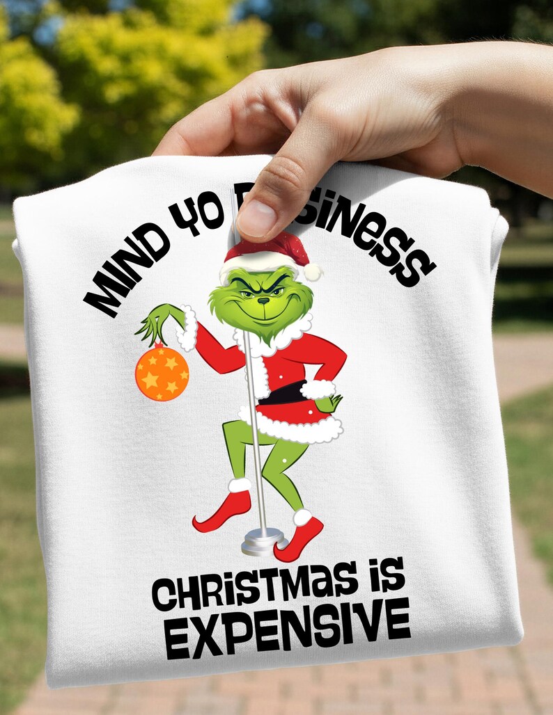 Mind Yo Business Grinch - Etsy