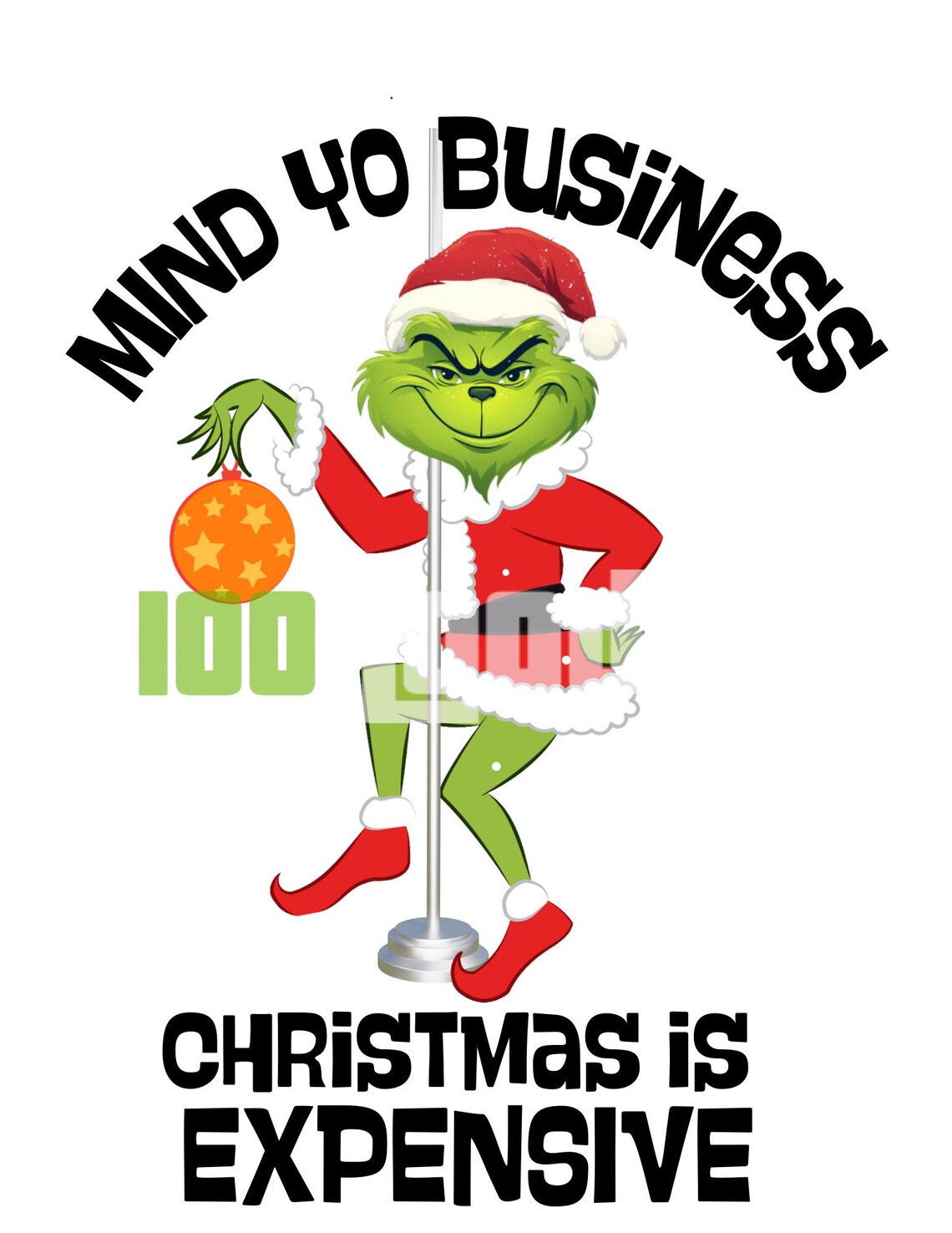 Mind Yo Business Grinch - Etsy