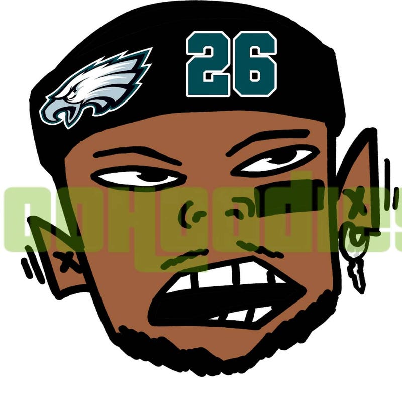 Cartoon Saquon Barkley - Etsy