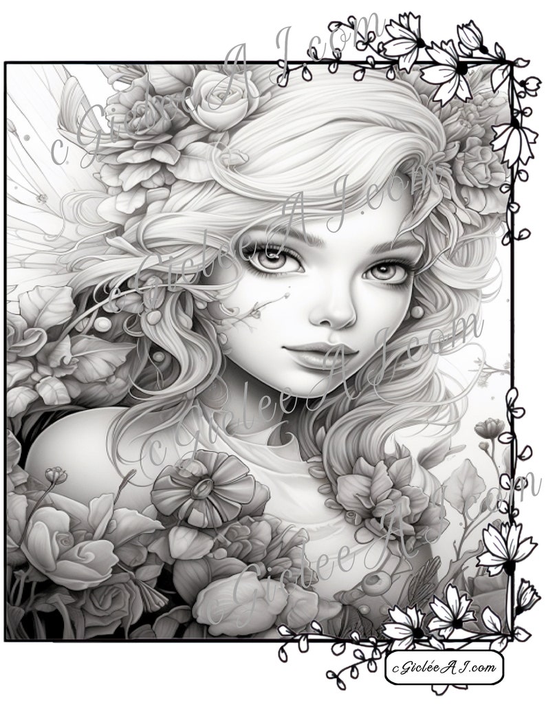 Adult Coloring Book Printable Coloring Book Pages Digital Coloring