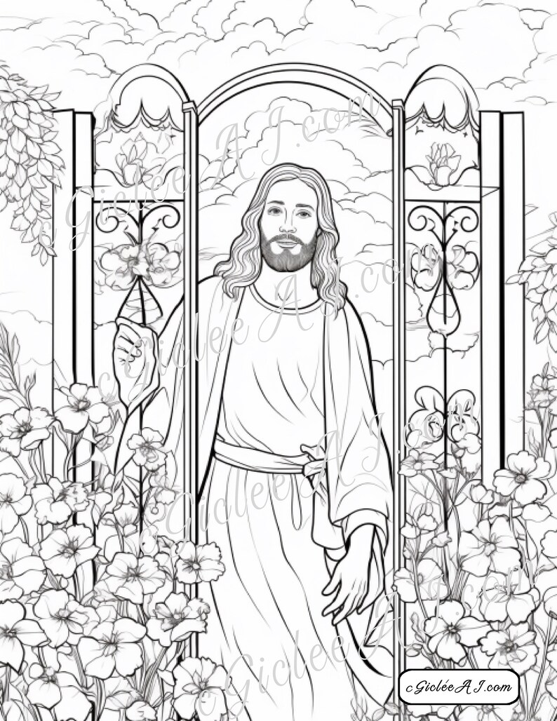 25 JESUS, Christ, Lord, Savior, God, Christian, Printable Download ...