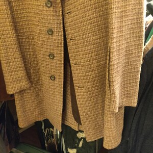 VINTAGE PLAID WOOL Coat - Etsy