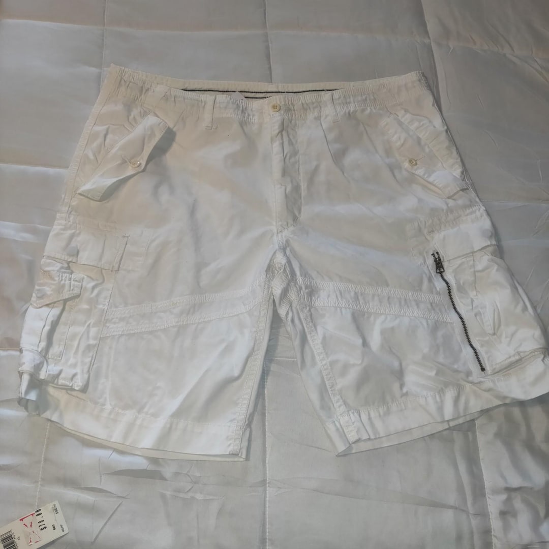 NOS White Polo Ralph Lauren Cargo Shorts - Etsy