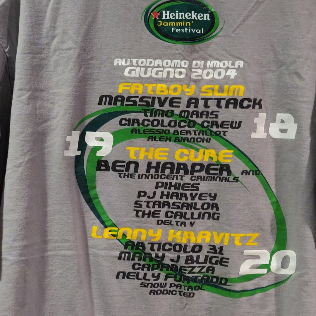 VINTAGE HEINEKEN CONCERT T-shirt - Etsy
