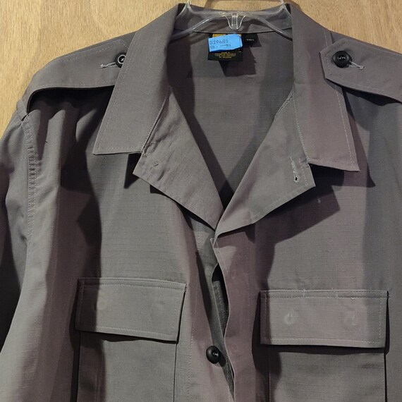 GRAY MILITARY JACKET - Gem