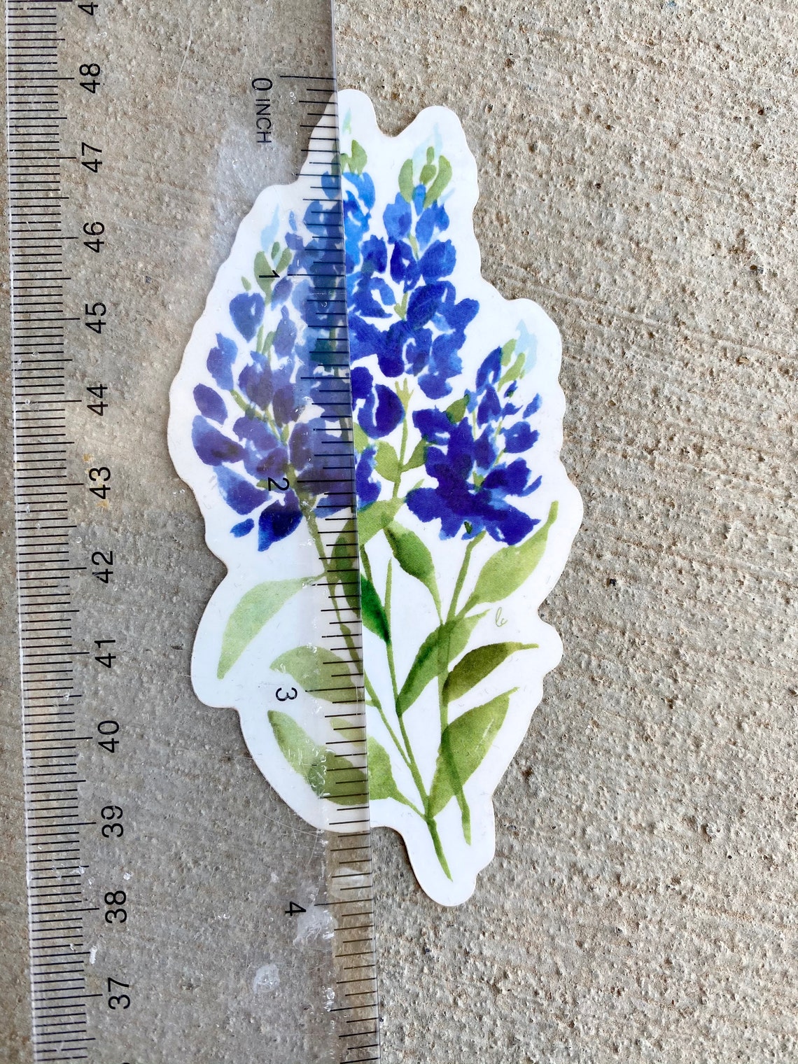 The Bluebonnet Nook Sticker Bluebonnet Decal Texas Sticker | Etsy