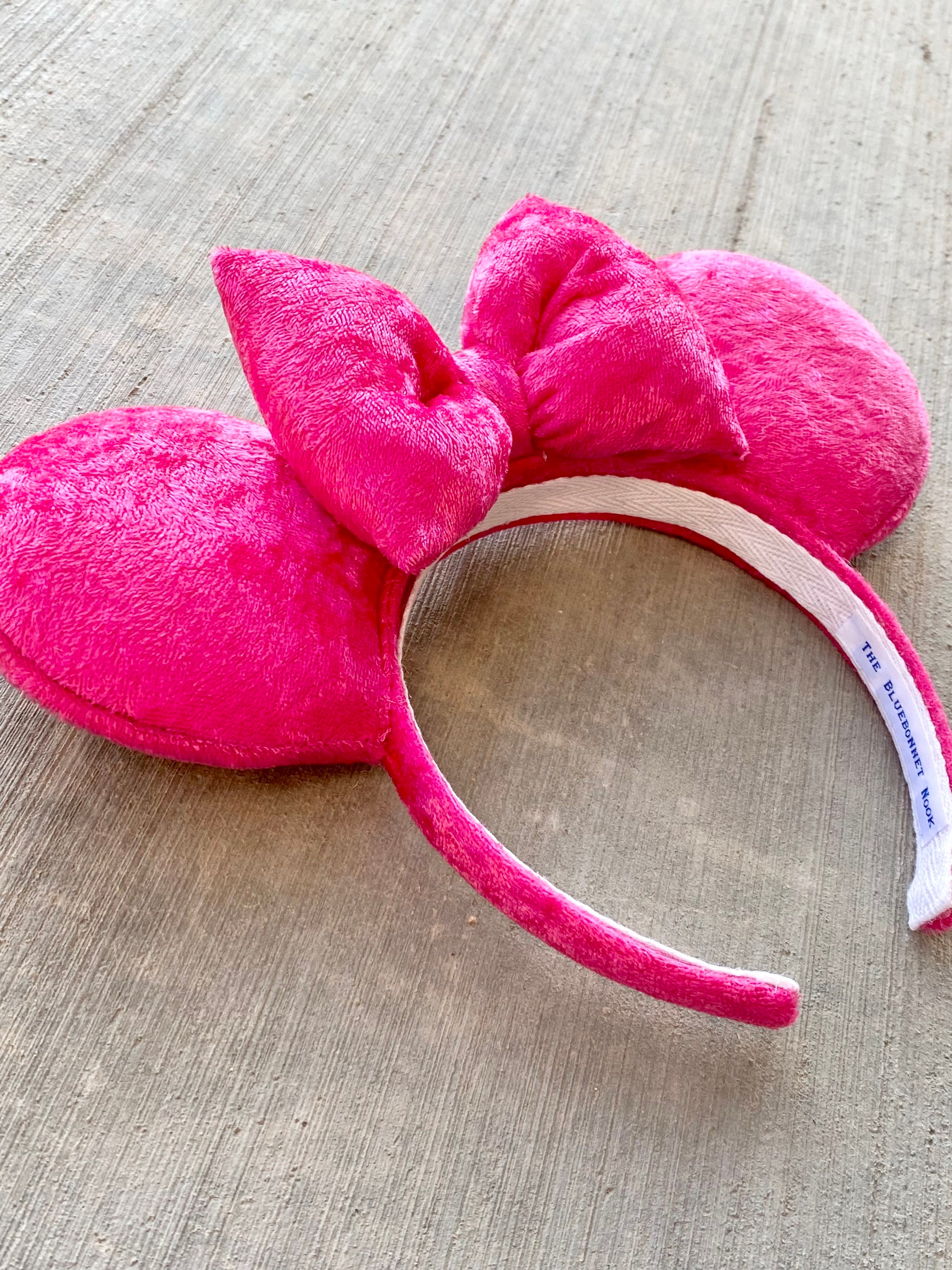 Hot Pink Crush Mouse Ears Mouse Ears - Etsy