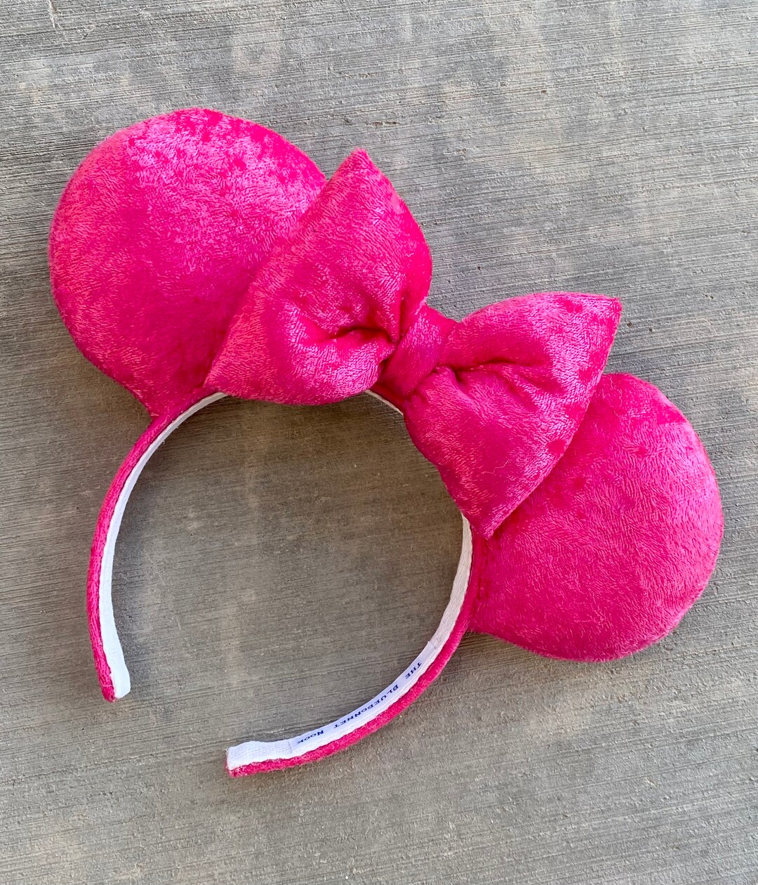 Hot Pink Crush Mouse Ears, Mouse Ears - Etsy