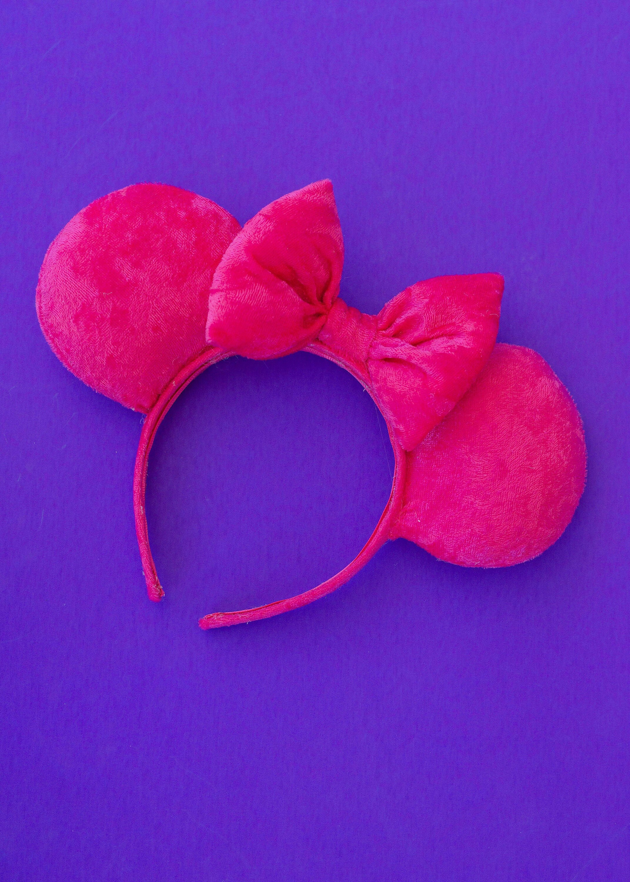 Hot Pink Crush Mouse Ears Mouse Ears | Etsy