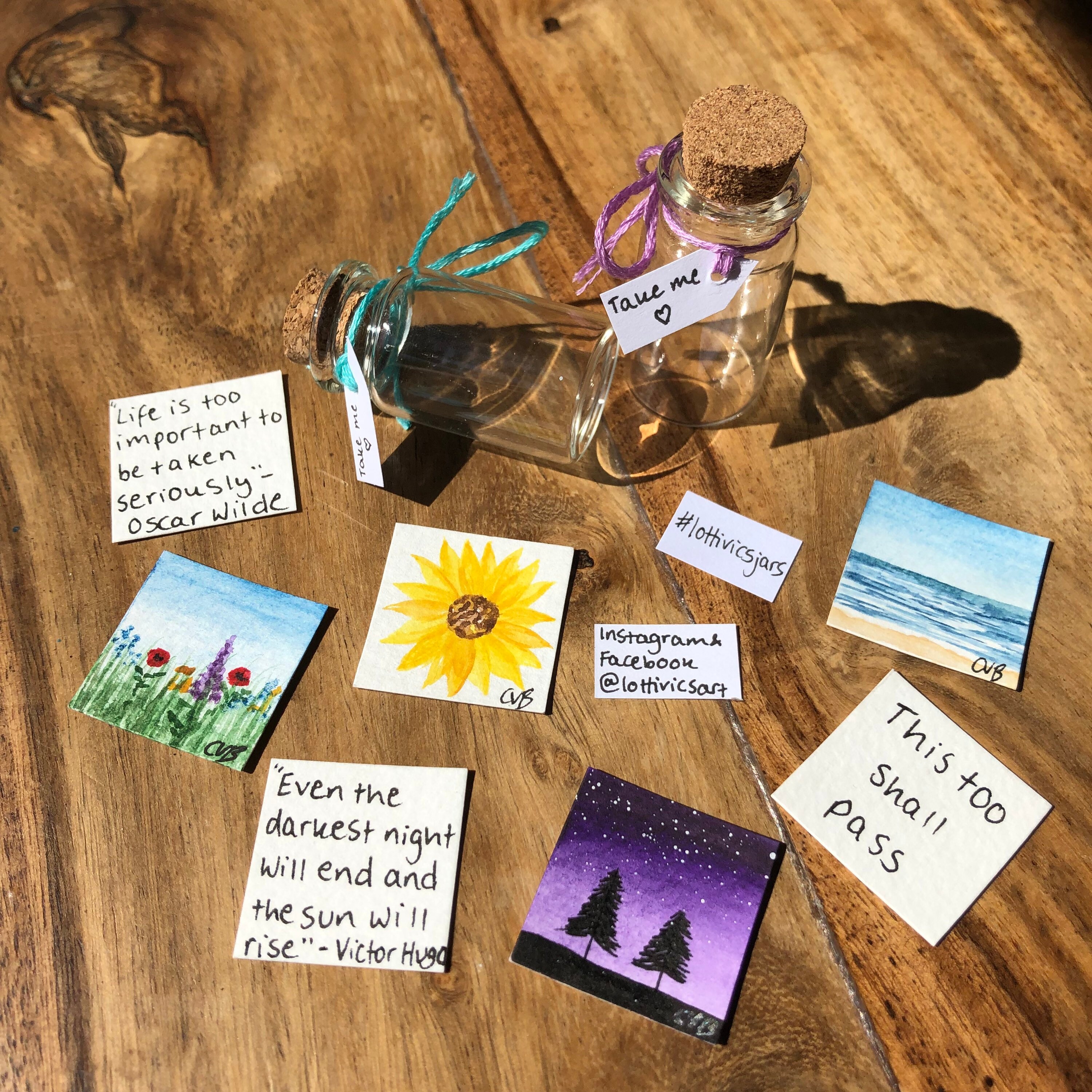 Bottles of Happiness Kit Make Your Own Arts and Crafts Kit | Etsy UK