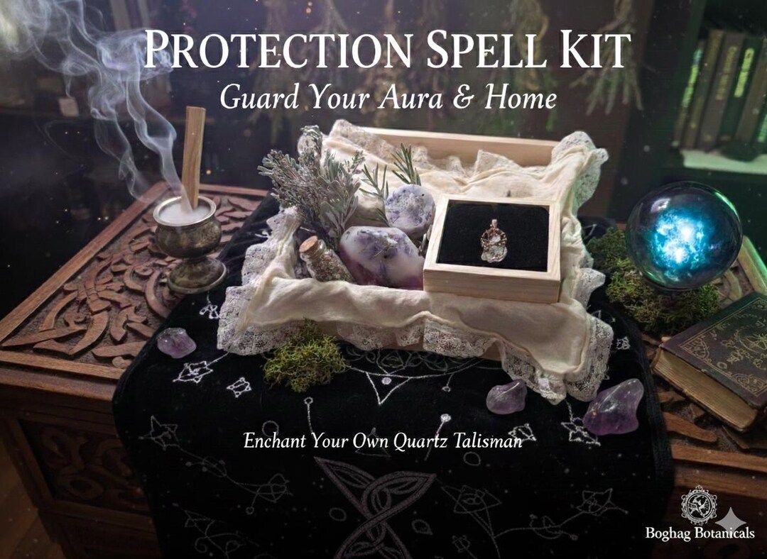 Protection Pendant Enchantment Kit - Etsy