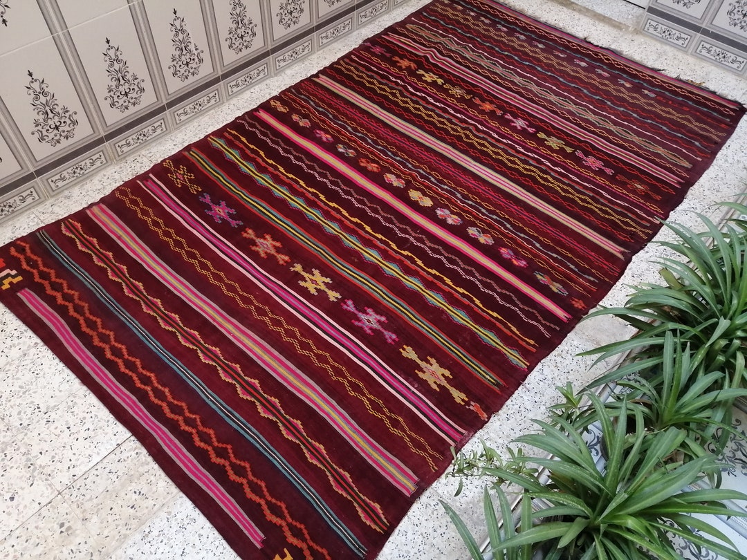 Algerian Rug, Handmade Rug-kilim Rug ,living Room Rug-office Rug-berber ...