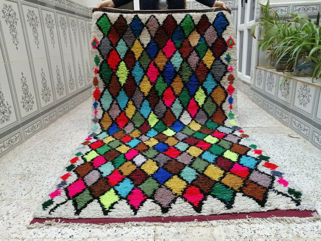 Algerian Rug, Handmade Rug-kids Rug ,living Room Rug-office Rug-tapis ...