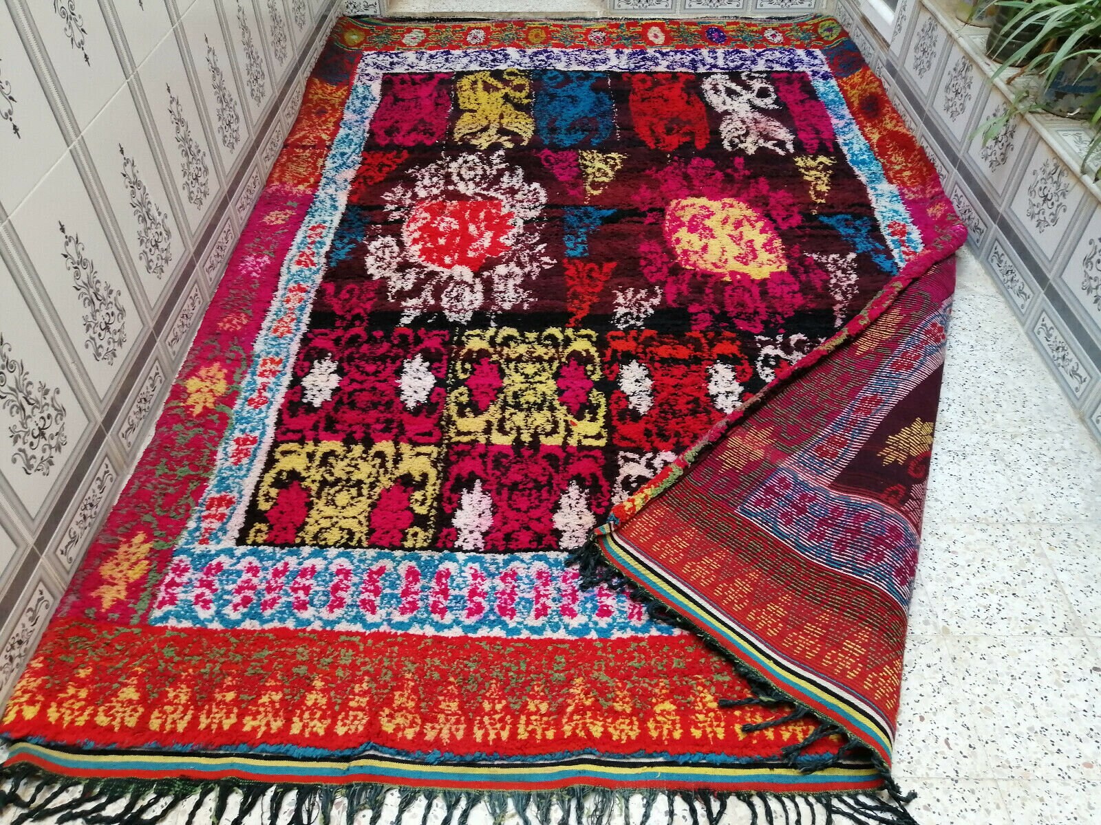 Algerian Rug,handmade Rug-moroccan Rug,large Rug ,living Room Rug-wool ...