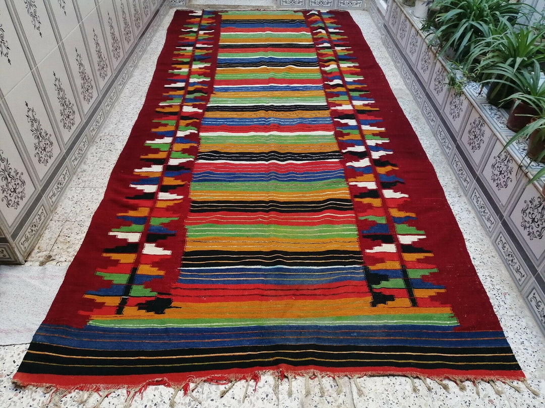 Algerian Rug, Handmade Rug-kids Rug ,living Room Rug-dining Room Rug ...