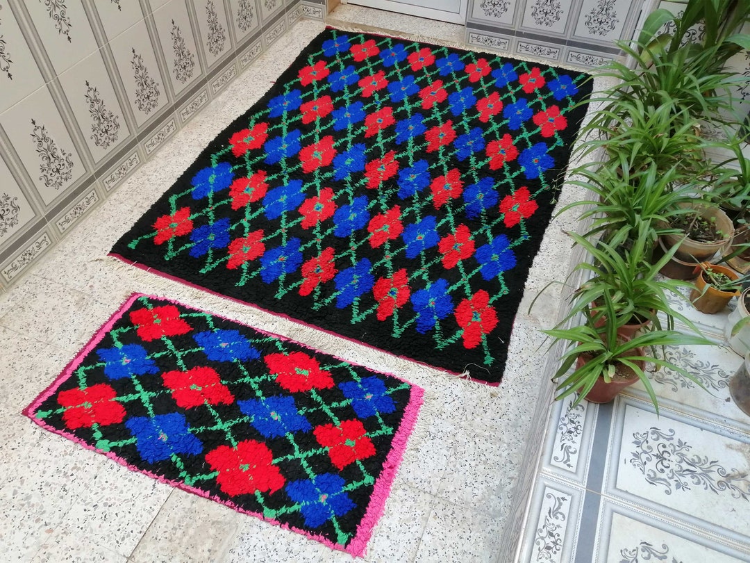 Algerian Rug, Handmade Rug-kids Rug ,living Room Rug-office Rug-tapis ...