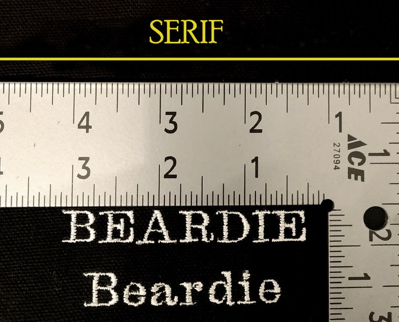 Embroidered Name Add-on - Etsy