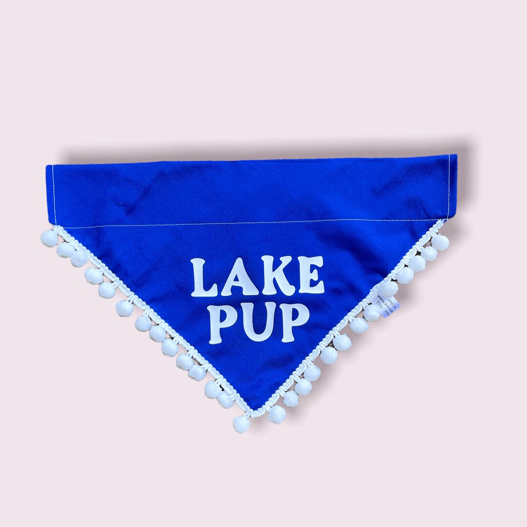 Lake Life, Lake Pup, Lake Dog, Lake, Lake, Dog Bandana, Summer Dog ...