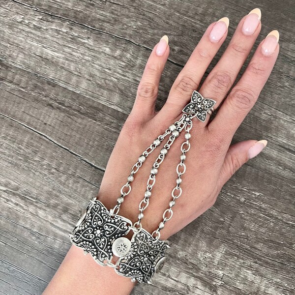 Boho Slave Bracelet - Etsy