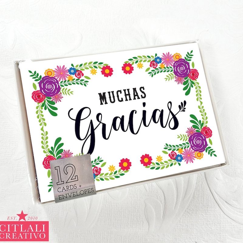 Muchas Gracias - Etsy