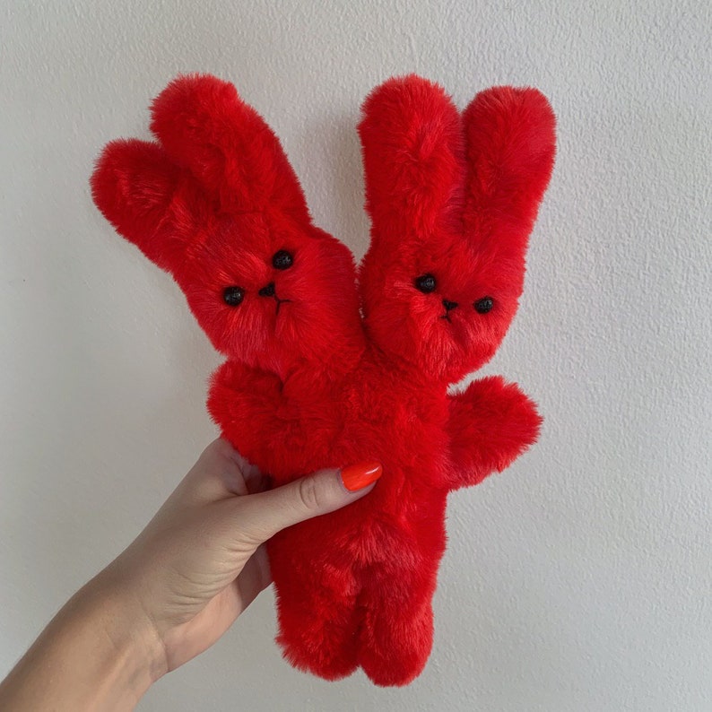 Two-headed Creepy Bunny - Etsy