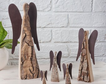 Rustic Wood Angel | Etsy