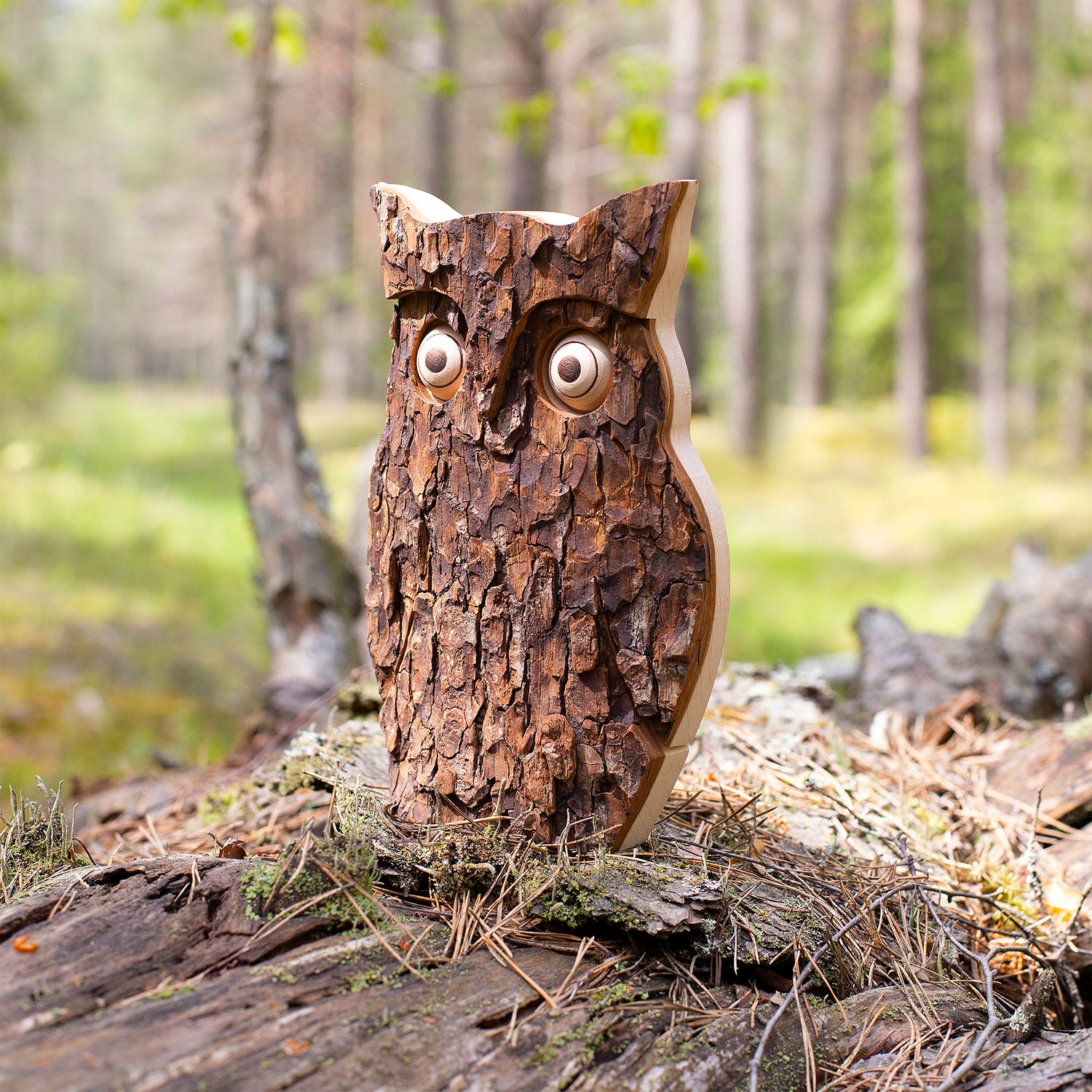 Wooden Owl Figurines Owl Decor Perfect Owl Gifts Wood Owl - Etsy