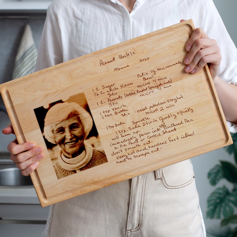 Recipe Cutting Board - Etsy