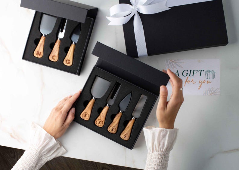 Personalized Charcuterie Cheese Knives Engraved Cheese Knife Utensil ...