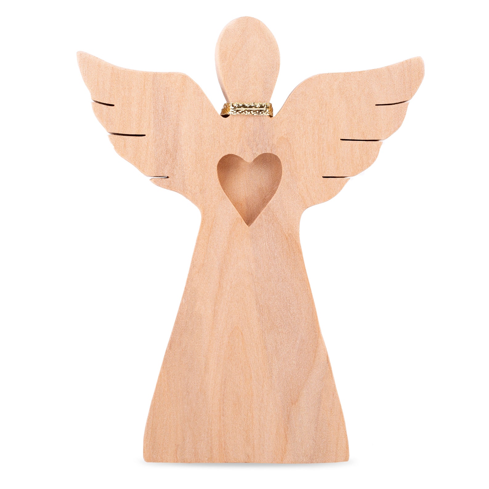 Wooden Angel Figurine Rustic Angel Statue Remembrance Gift - Etsy