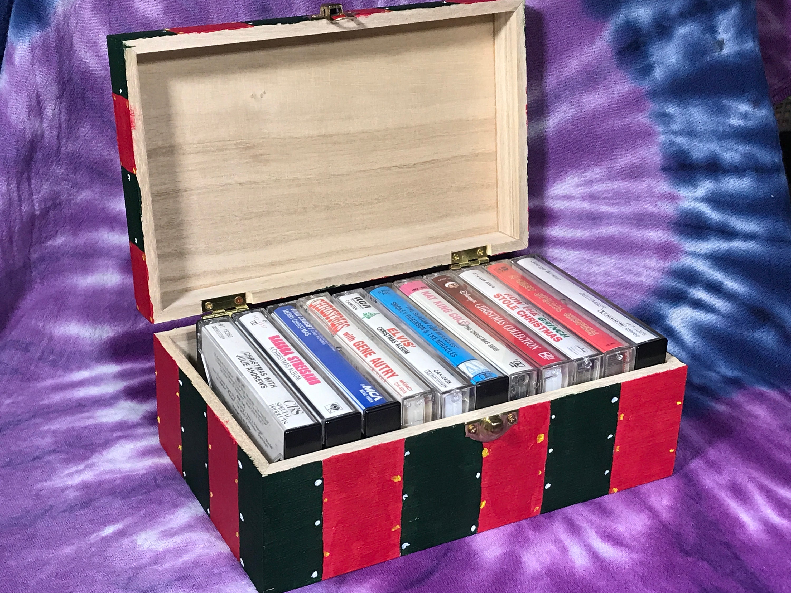 Christmas Cassette T Box 11 Tapes Of Christmas Music In Etsy