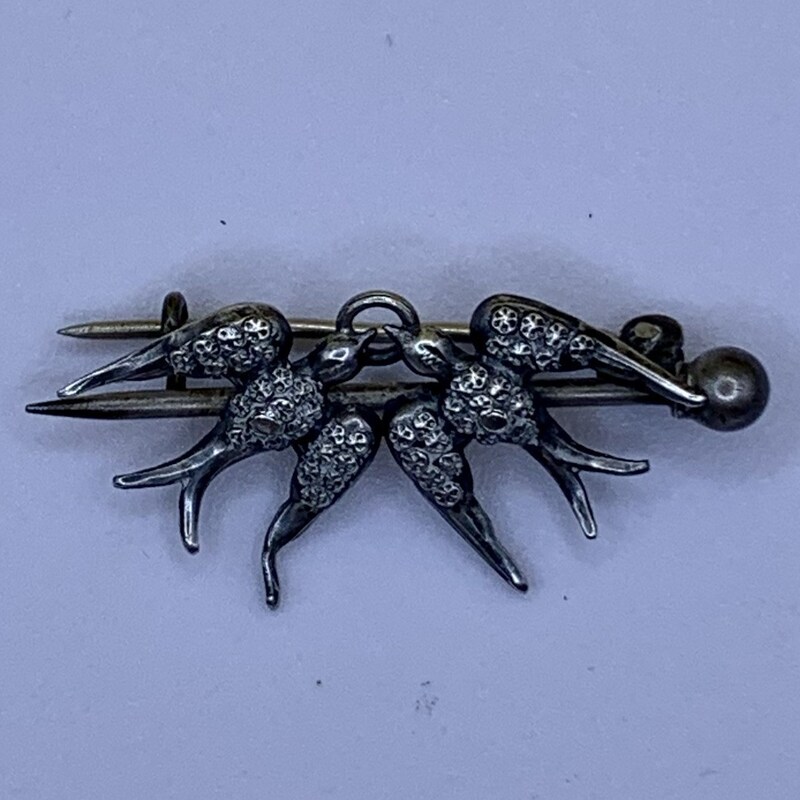 Swallow Brooch - Etsy