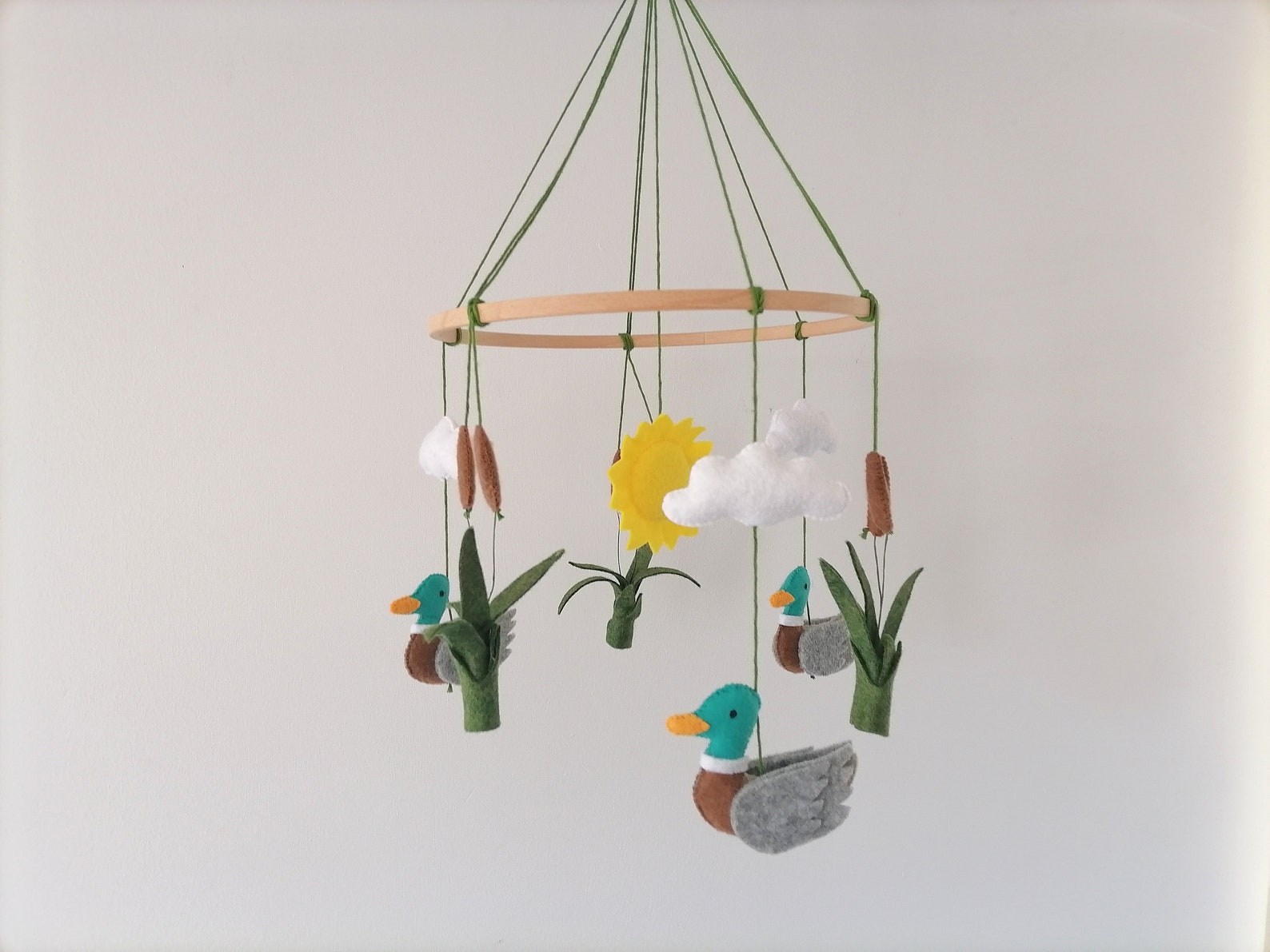 Duck Mobile for Crib,hunting Crib Mobile,mallard Duck Baby Mobile ...