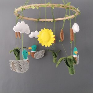Duck Mobile for Crib,hunting Crib Mobile,mallard Duck Baby Mobile ...