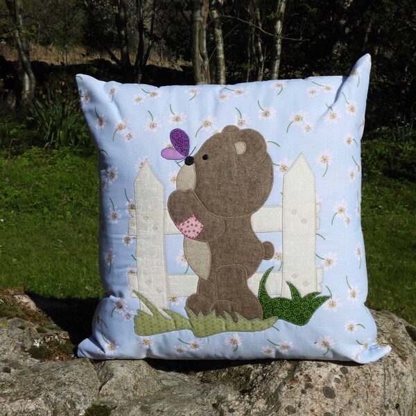 Teddy Bear Applique - Etsy UK