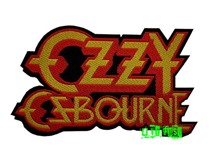 OZZY OSBOURNE Patch Woven Officially Licensed Patches Black Sabbath ...