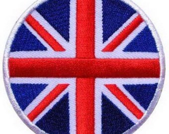 Union Jack Flag Patch - Etsy