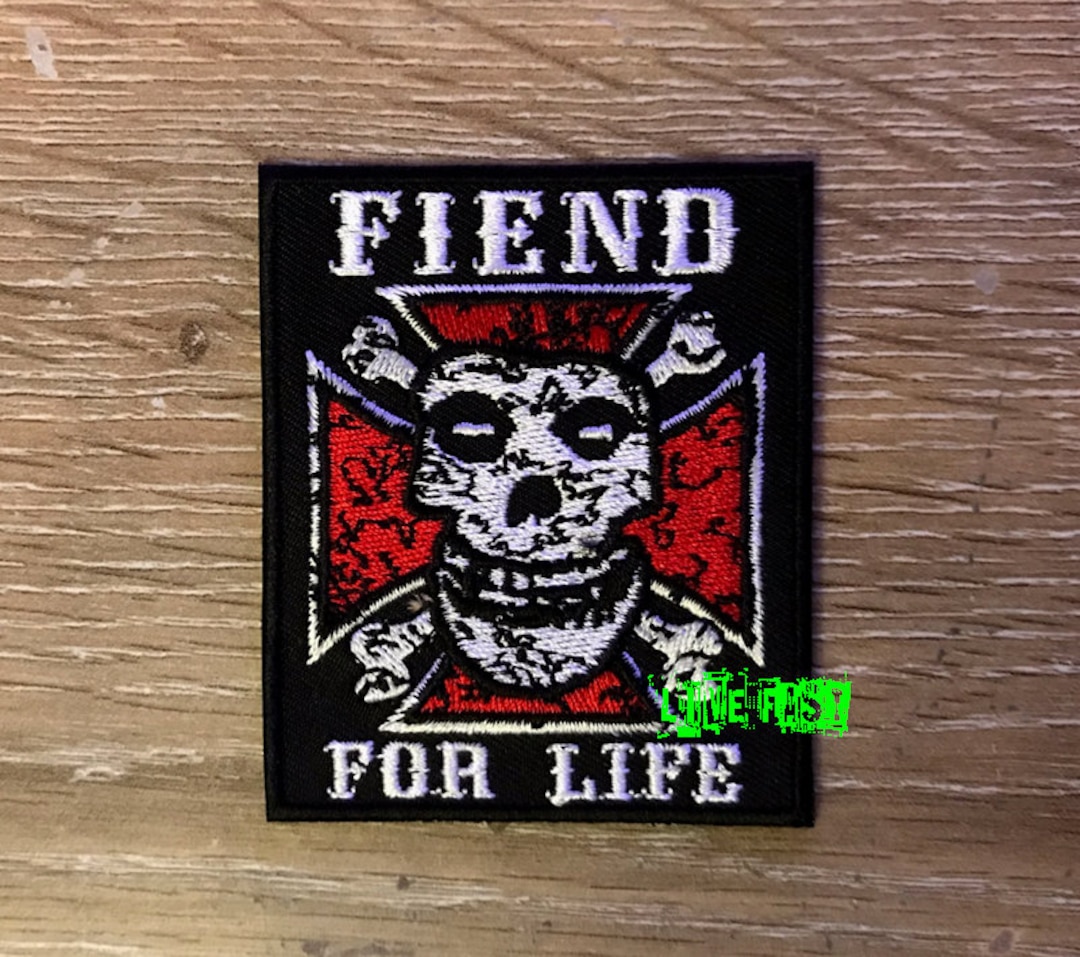 MISFITS Fiend for Life Patch Danzig Samhain Plan 9 Horror Punk Rock Officially Licensed - Etsy
