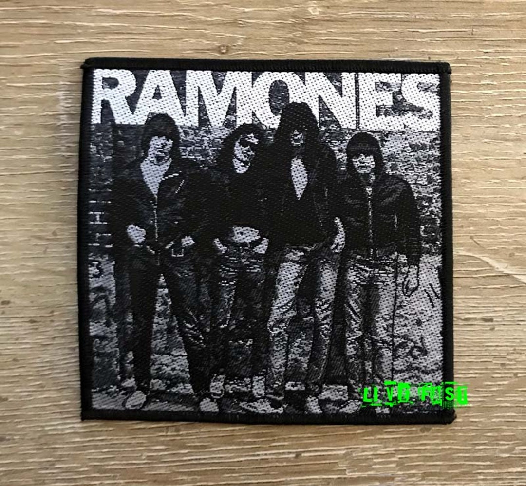 RAMONES PATCH Woven Punk Rock New Wave Patches Official - Etsy