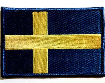 Swedish Flag Patch - Etsy