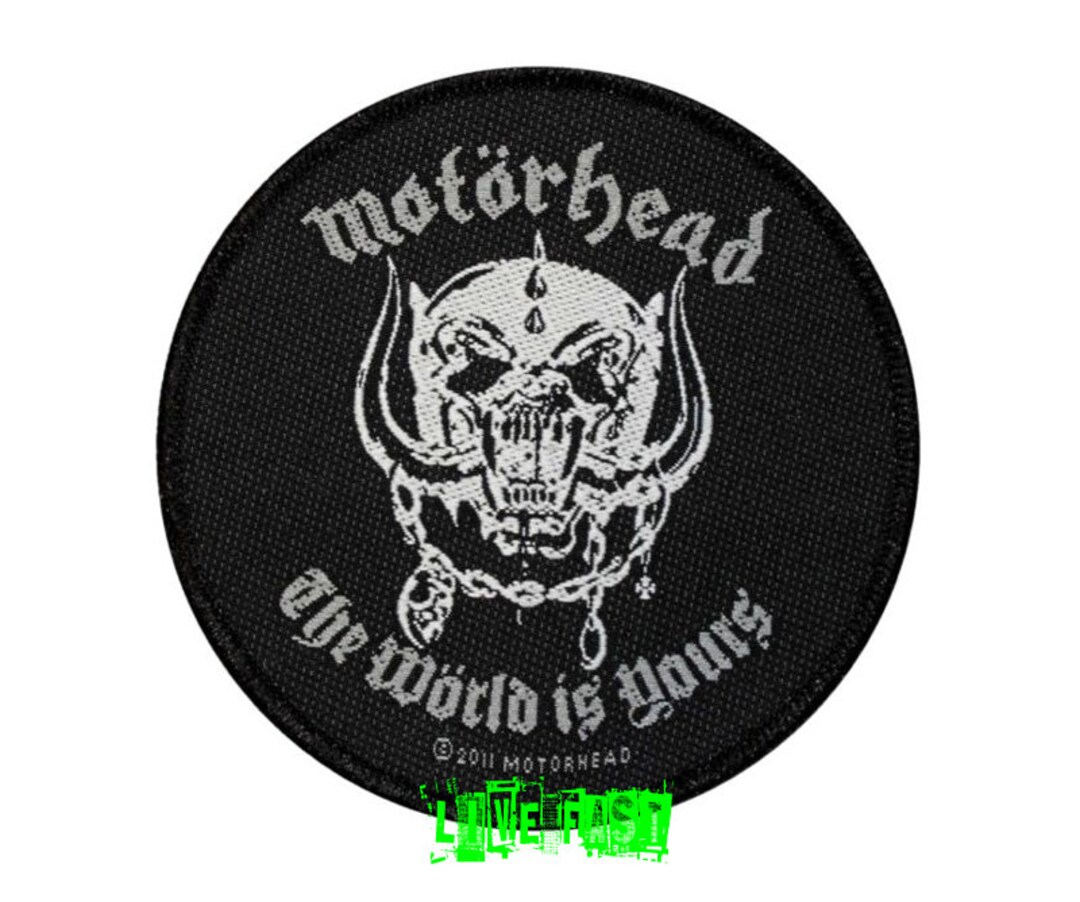 MOTORHEAD - the World is Yours Patch Officially Licensed Patches ...