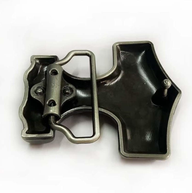 THORS HAMMER Belt Buckle Mjolnir Viking Jewelry Nordic Runes Asatru ...