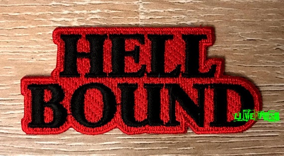 HELL BOUND PATCH Biker Jacket Motorcycle Vest Thrash Metal | Etsy UK
