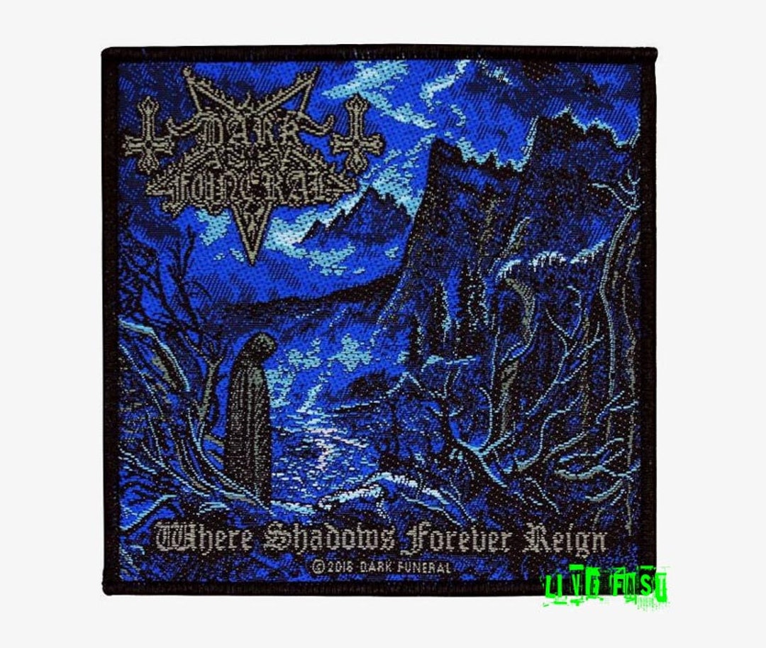 DARK FUNERAL BAND Patch Woven Black Metal Death Metal, Thrash Metal ...