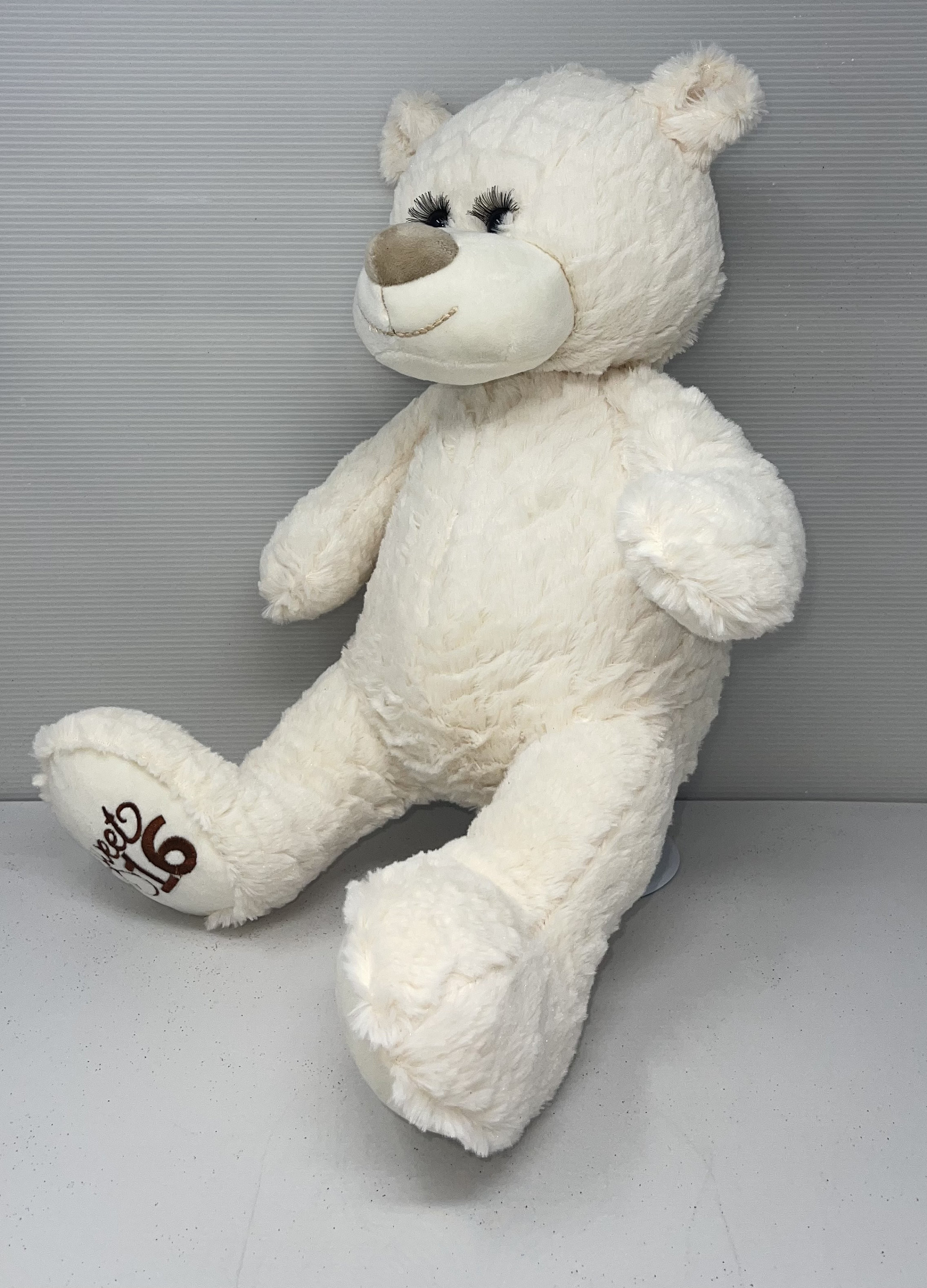 20" Sweet 16 Embroidered Last Teddy Bear - Etsy